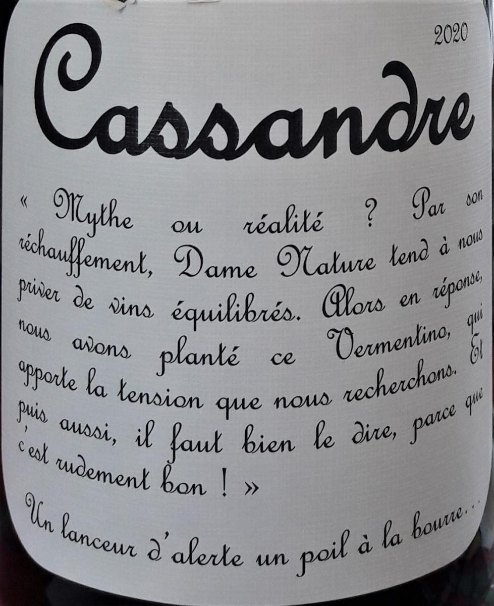 Juin 2021 deux blancs surprenants de la Maison Ventenac : Cassandre et Le Bâtard - Claire en ...